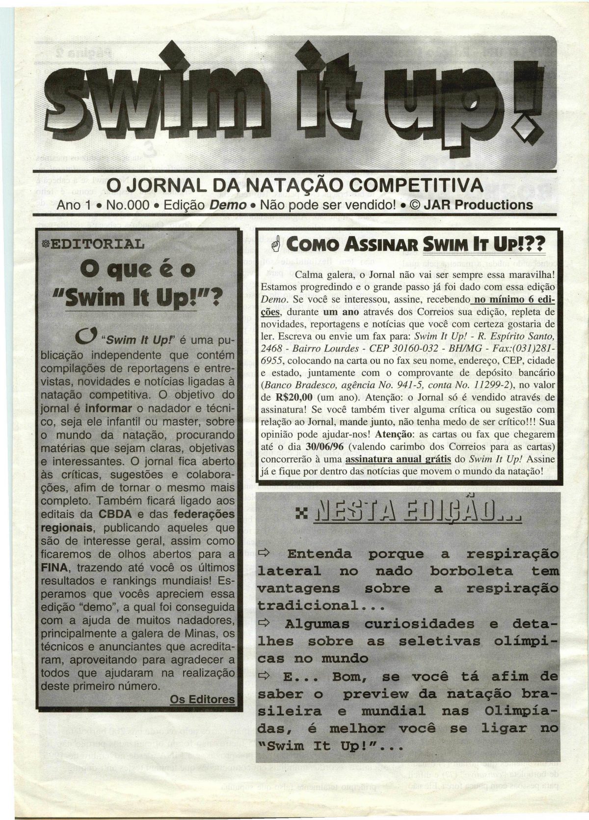 Sobre o Swim It Up! | Swim It Up!